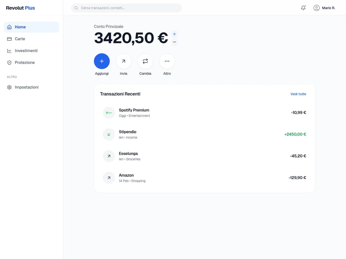 Revolut Clone Plus