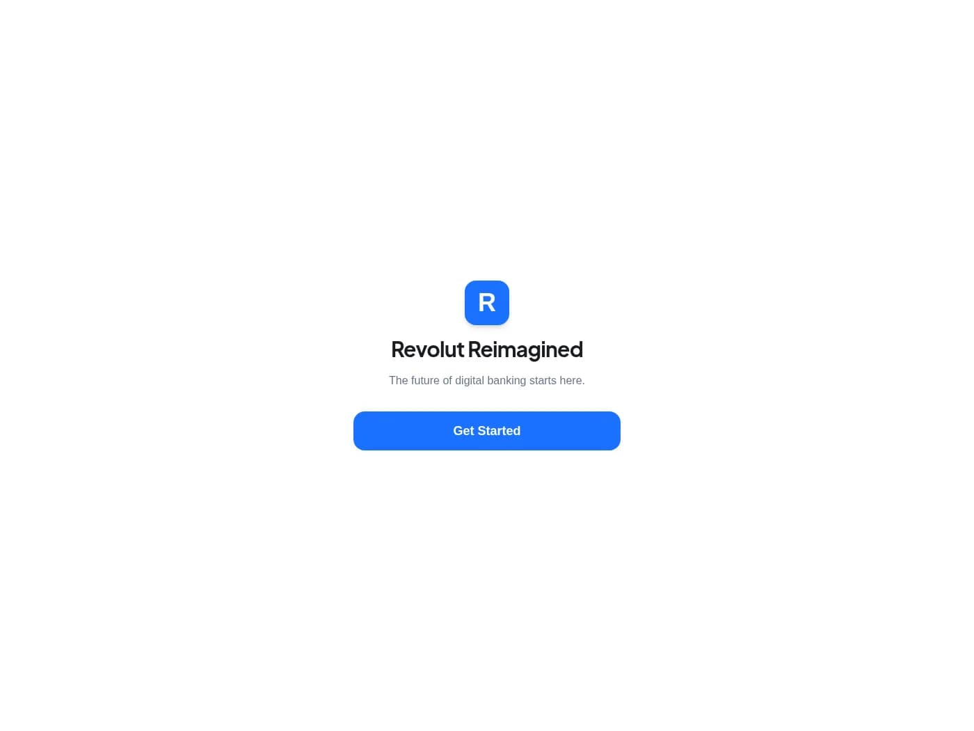 Revolut Reimagined