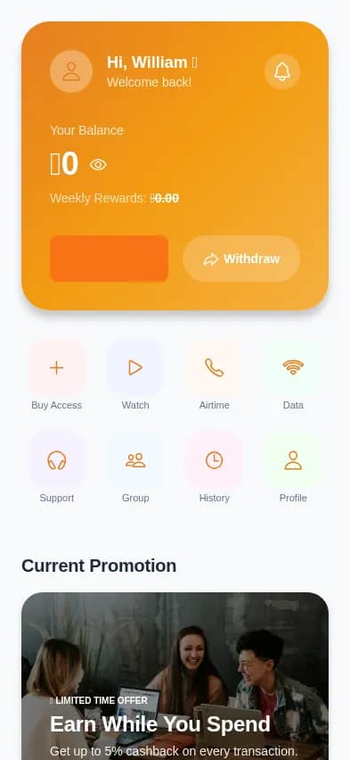 Reward Dash Mobile