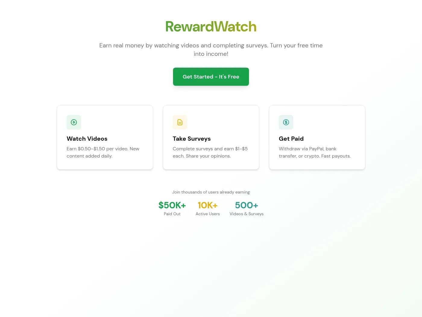 RewardWatch
