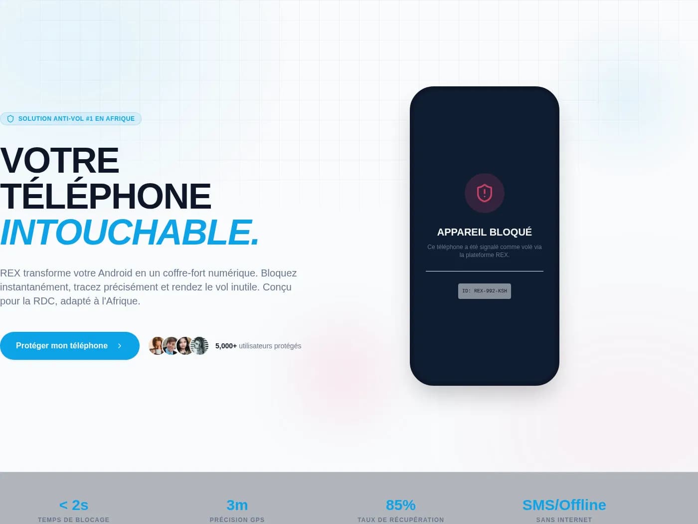 REX Anti-Theft Platform