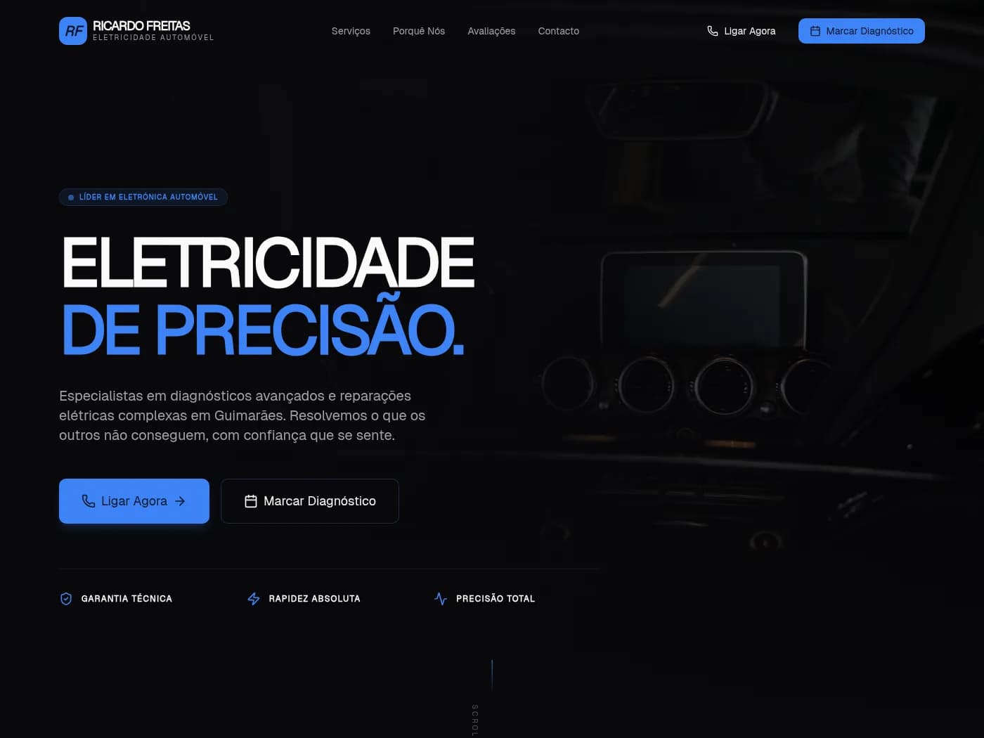 RF Auto Electricidade Site