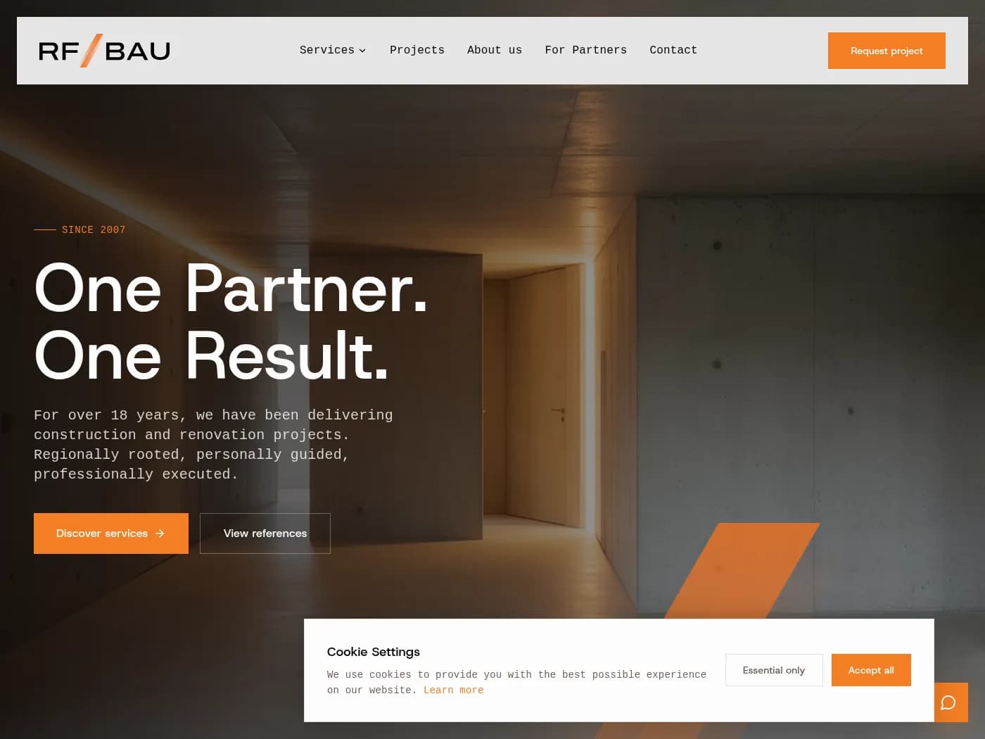 RF Bau Site