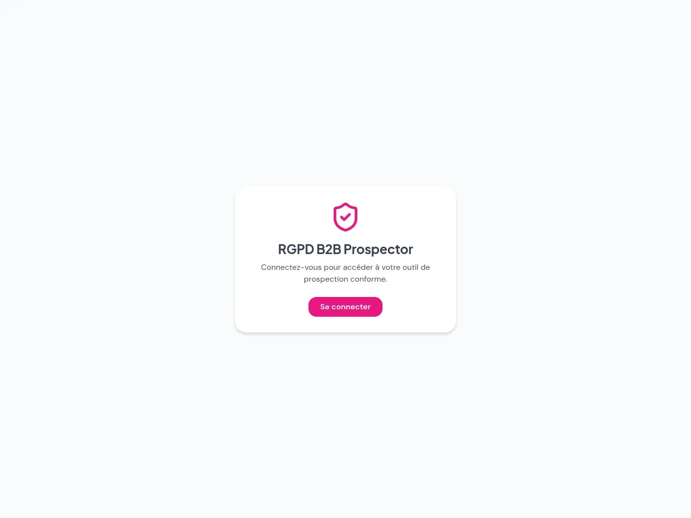 RGPD B2B Prospector
