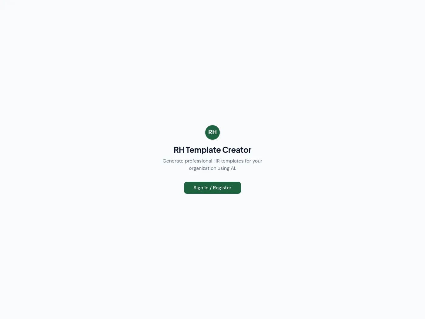 RH Template Creator