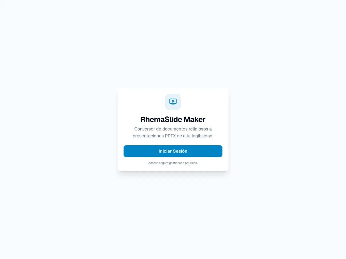 RhemaSlide Maker