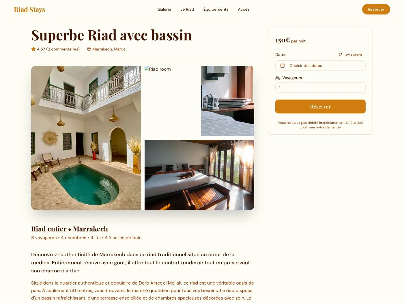 Marrakech Riad Stays