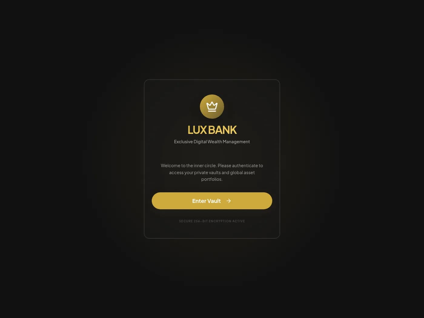 My Lux Banking Simulator