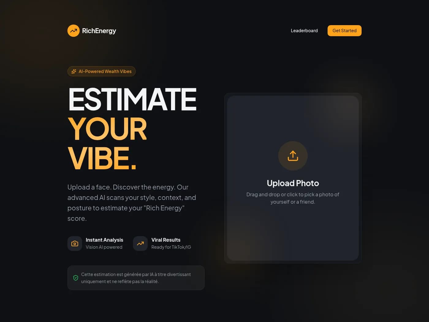 Rich Energy Estimator