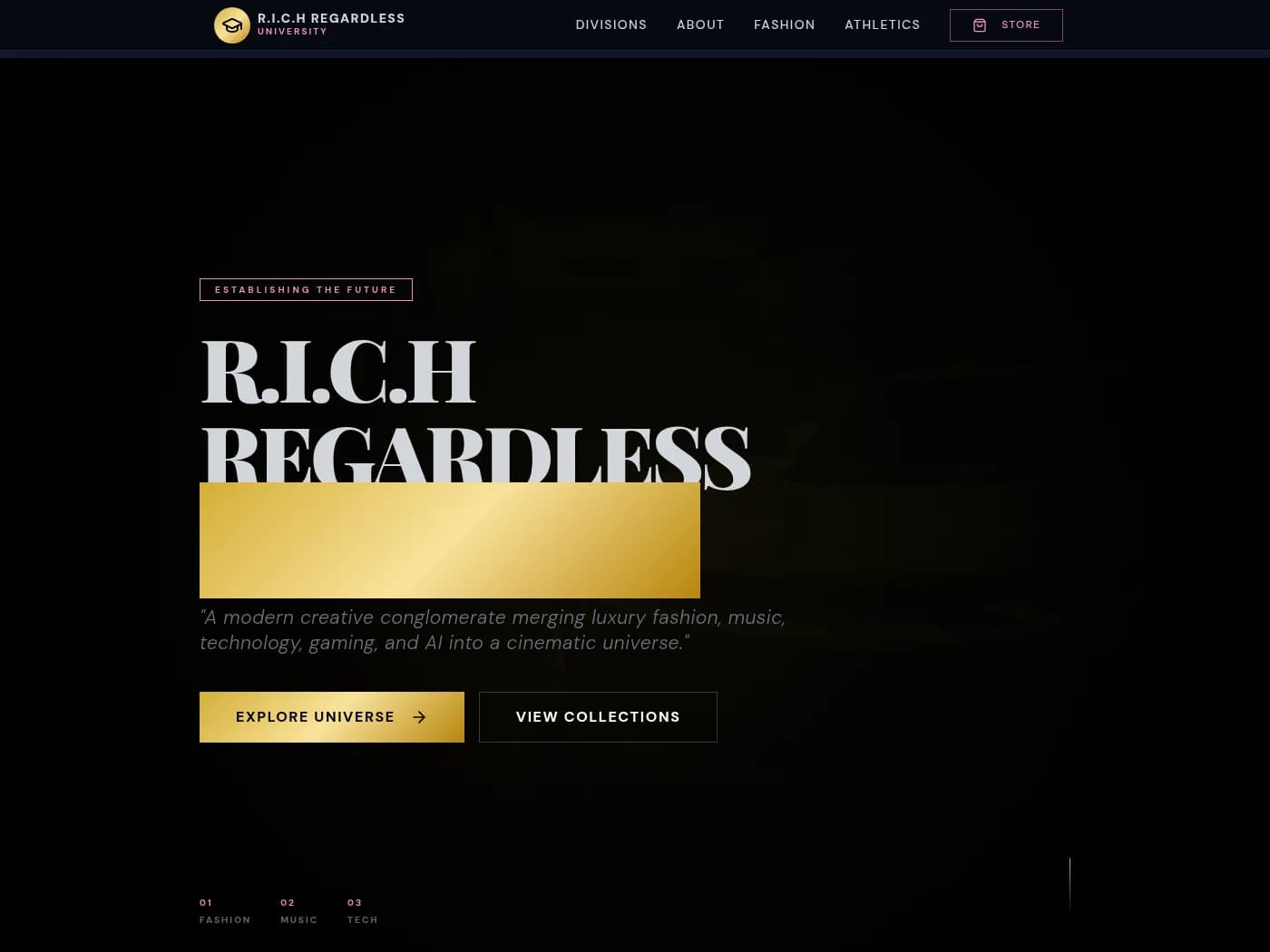 Rich Regardless University Site