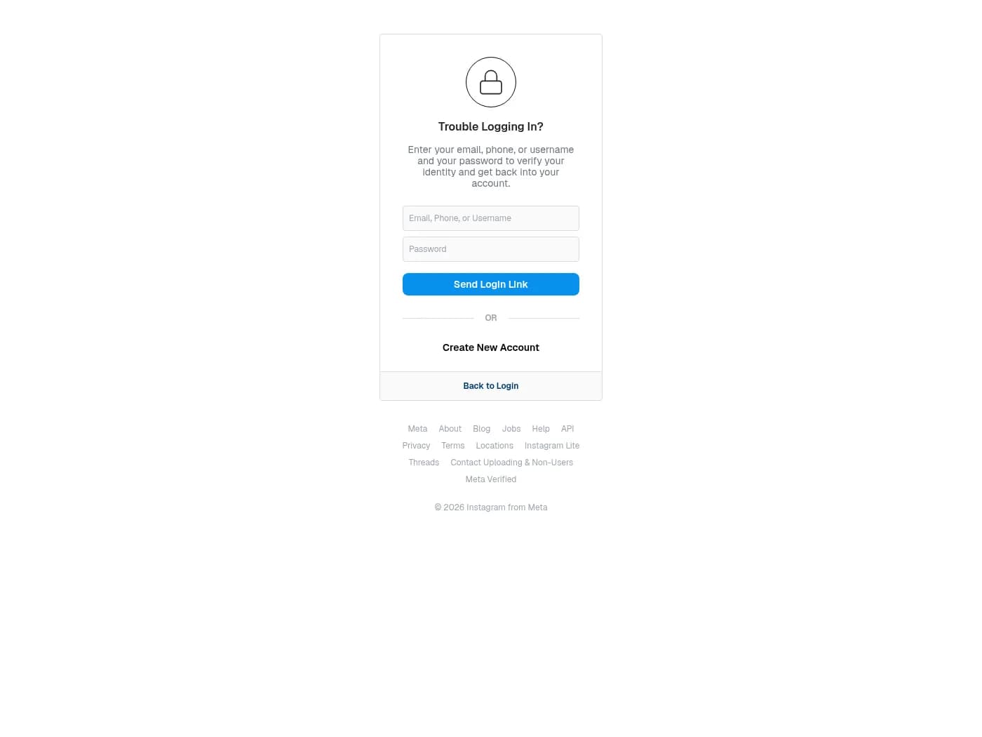 Rickroll Reset Page