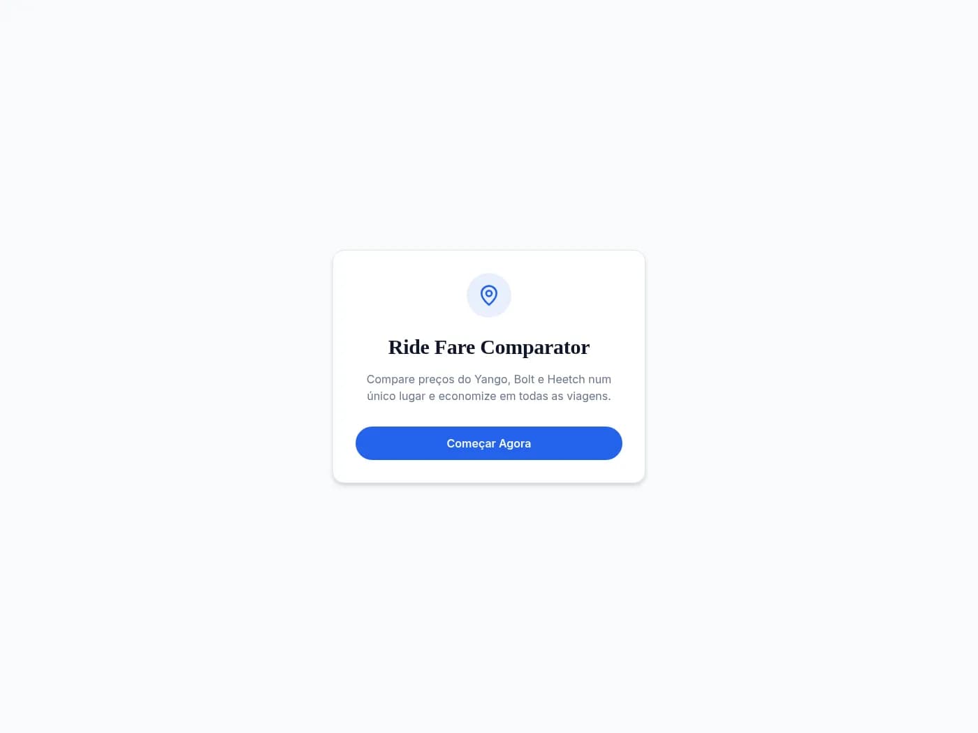 Ride Fare Comparator