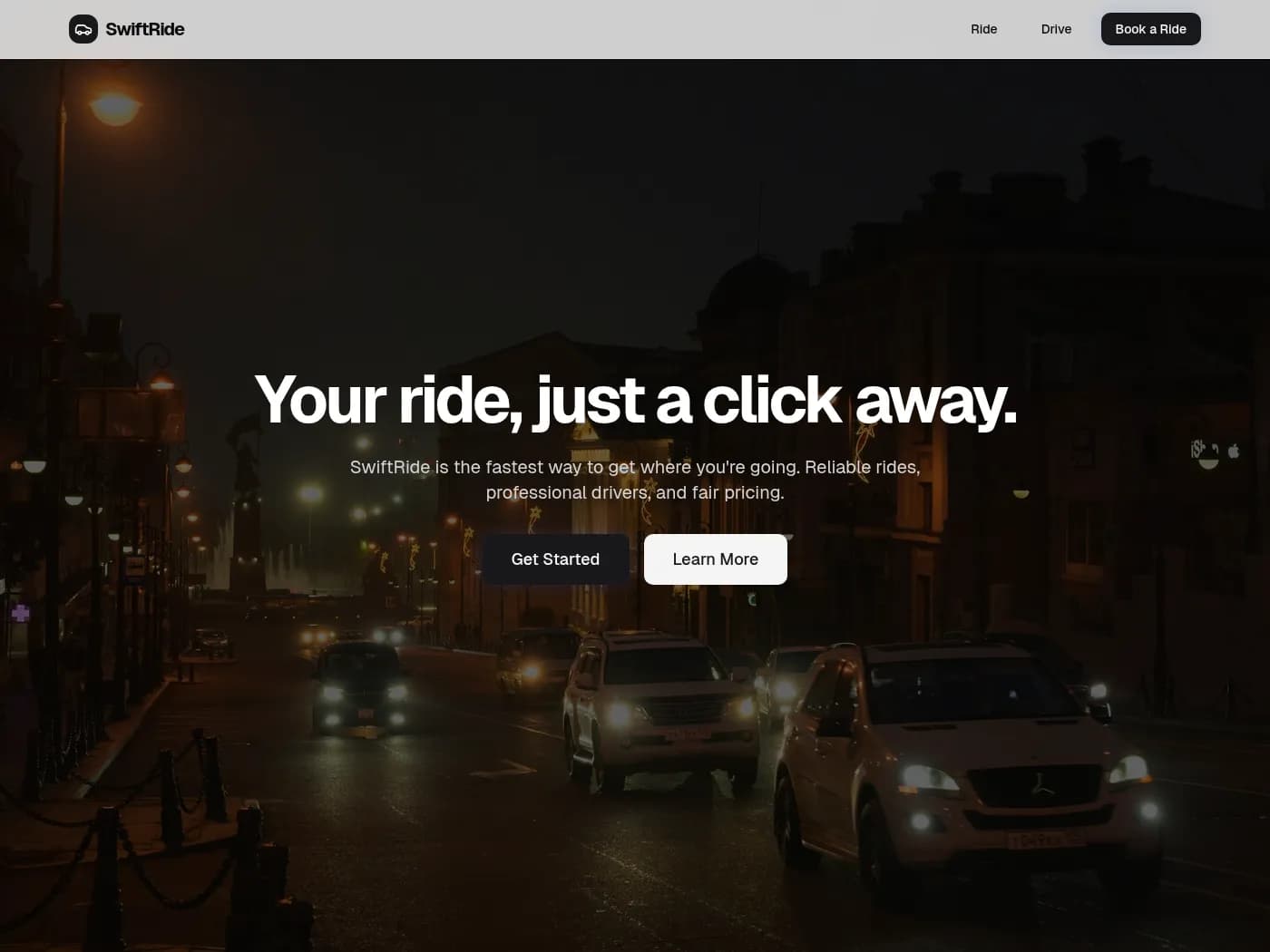 SwiftRide Web
