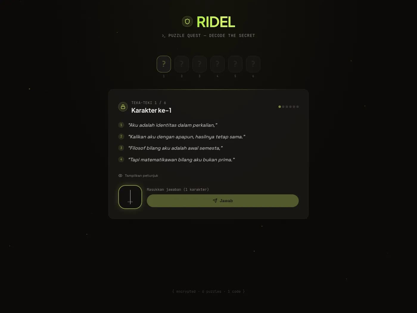 RIDEL Puzzle Quest