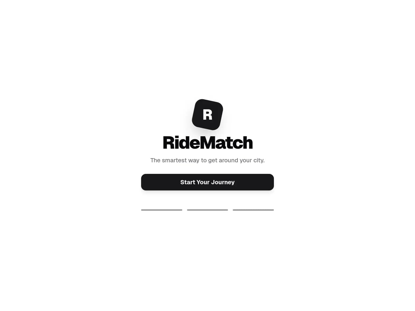 RideMatch Platform
