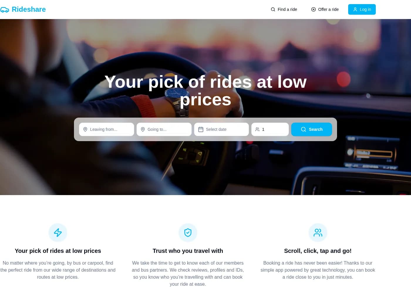 Rideshare Connect