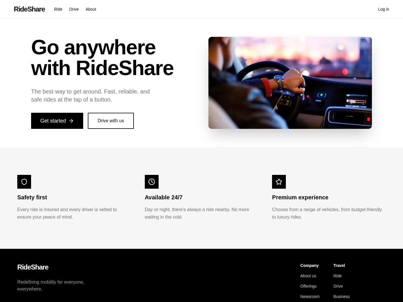 RideShare Clone