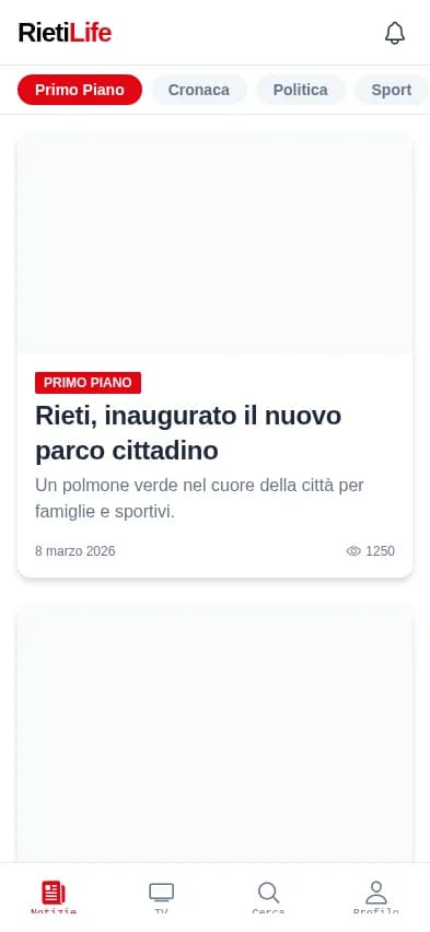Rieti Life News App