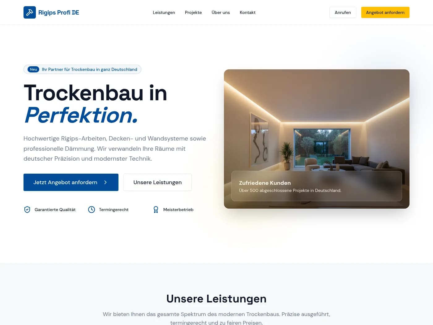 Rigips Werbung Germany