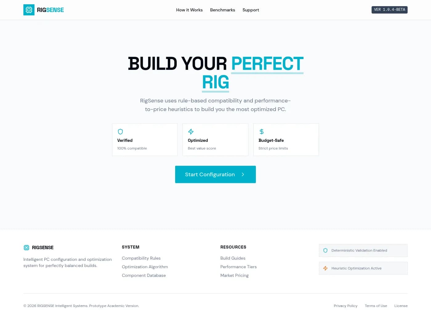 RigSense PC Builder