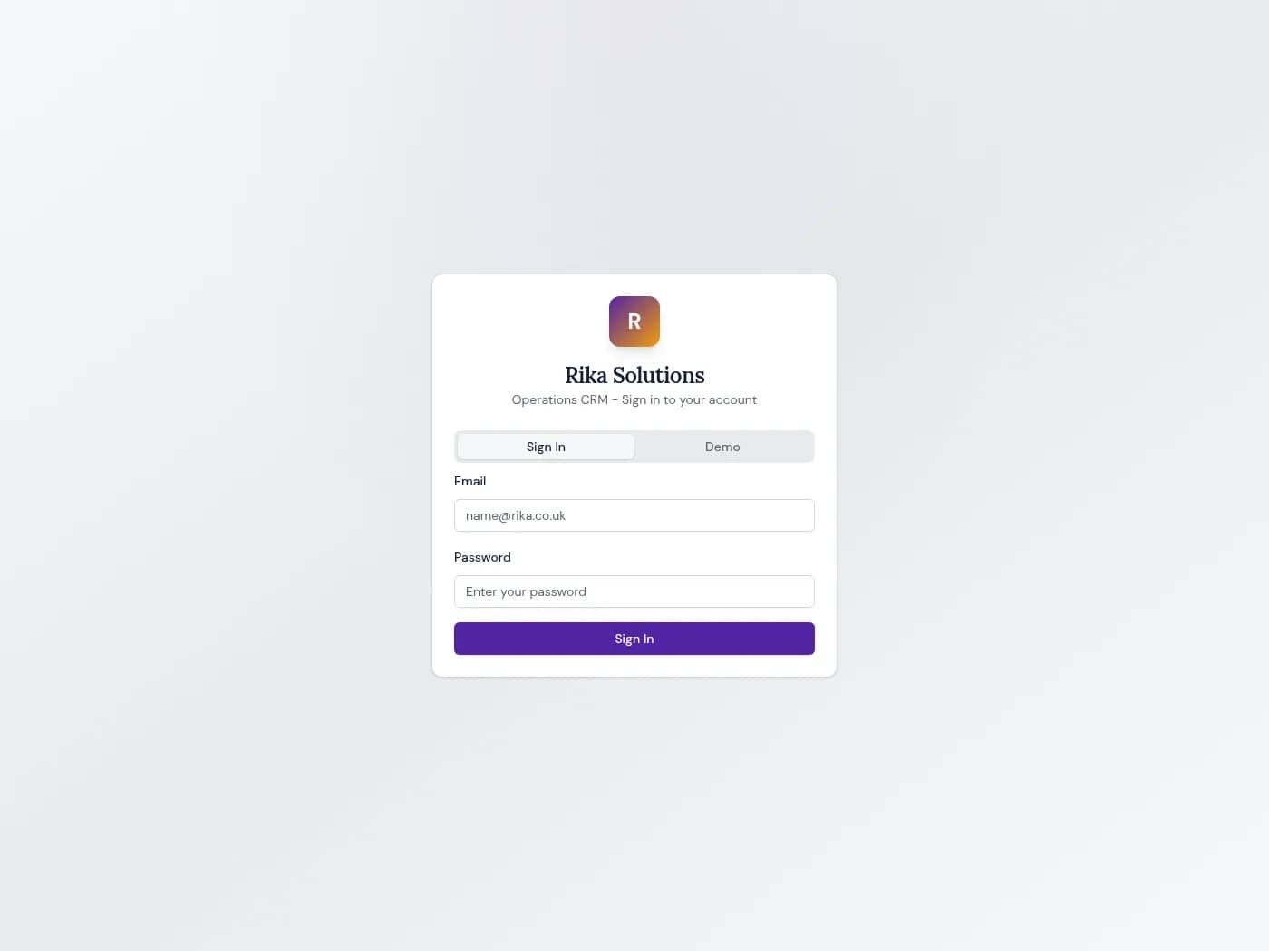 RikaOps CRM Suite