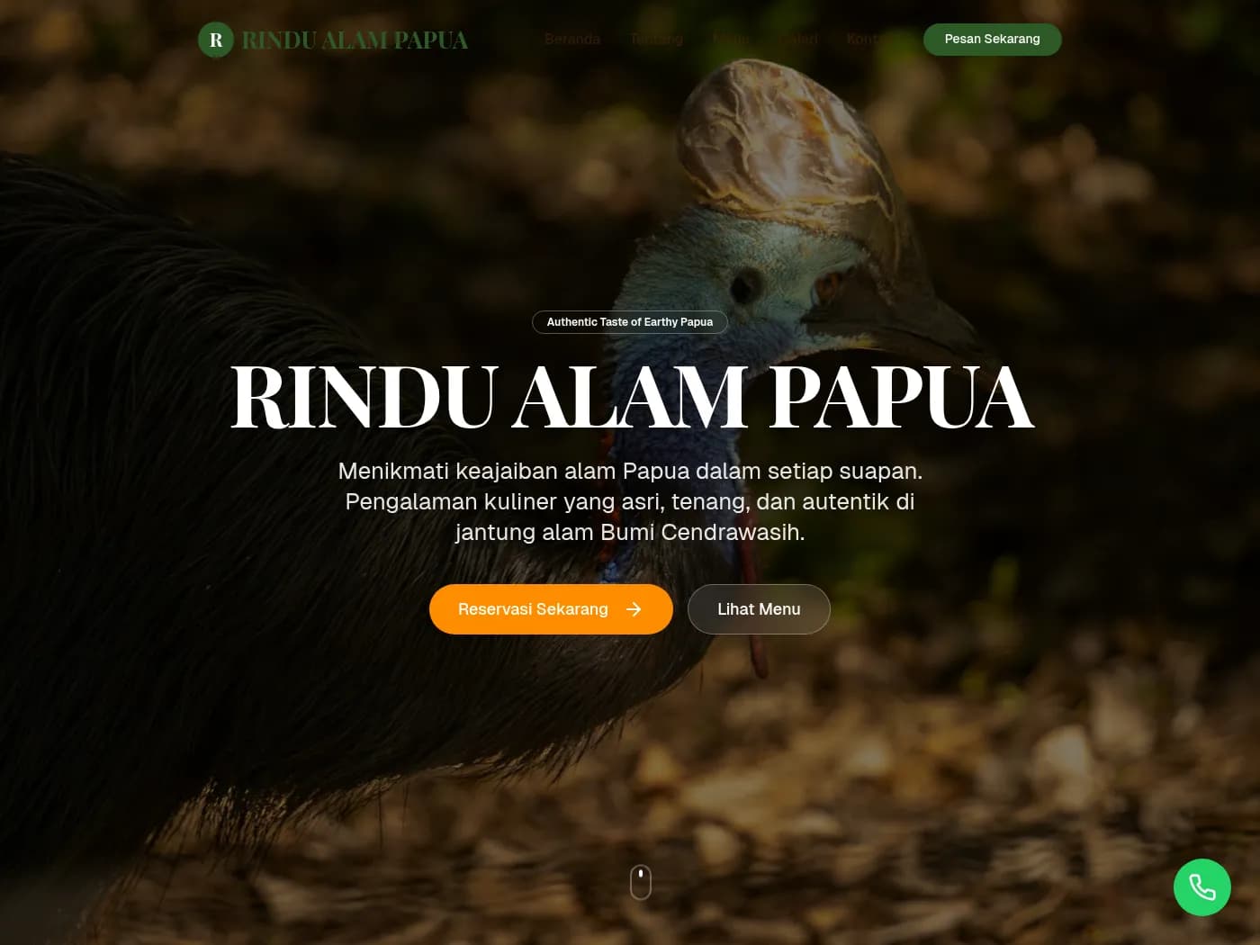 Rindu Alam Papua Site