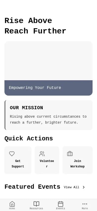Rise Above Hub