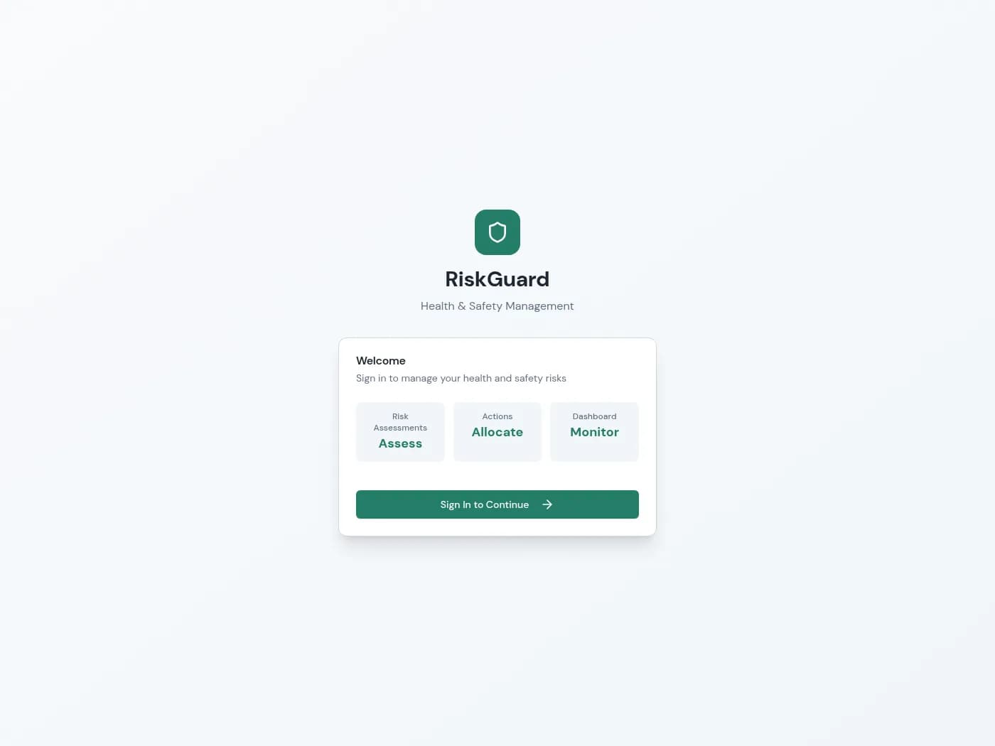 RiskGuard Manager
