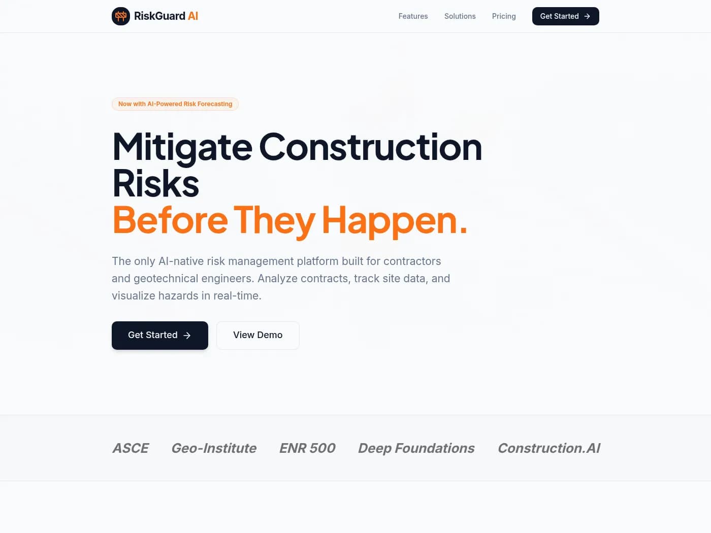 RiskGuard AI Platform