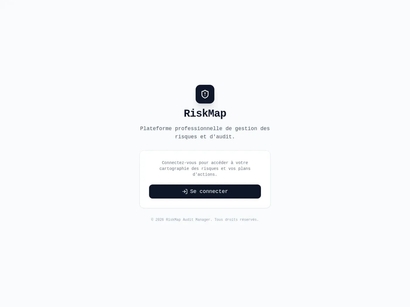 RiskMap Audit Manager