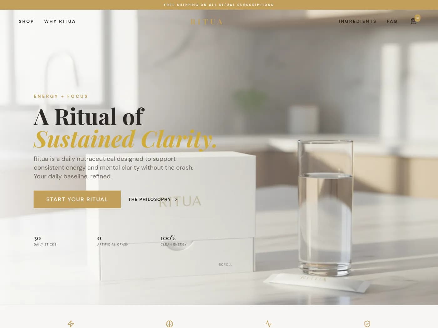 Ritua DTC Web Experience