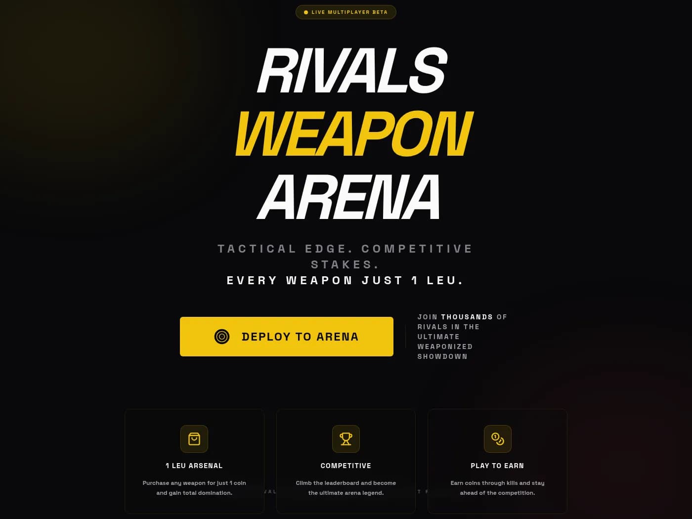 Rivals Weapon Arena