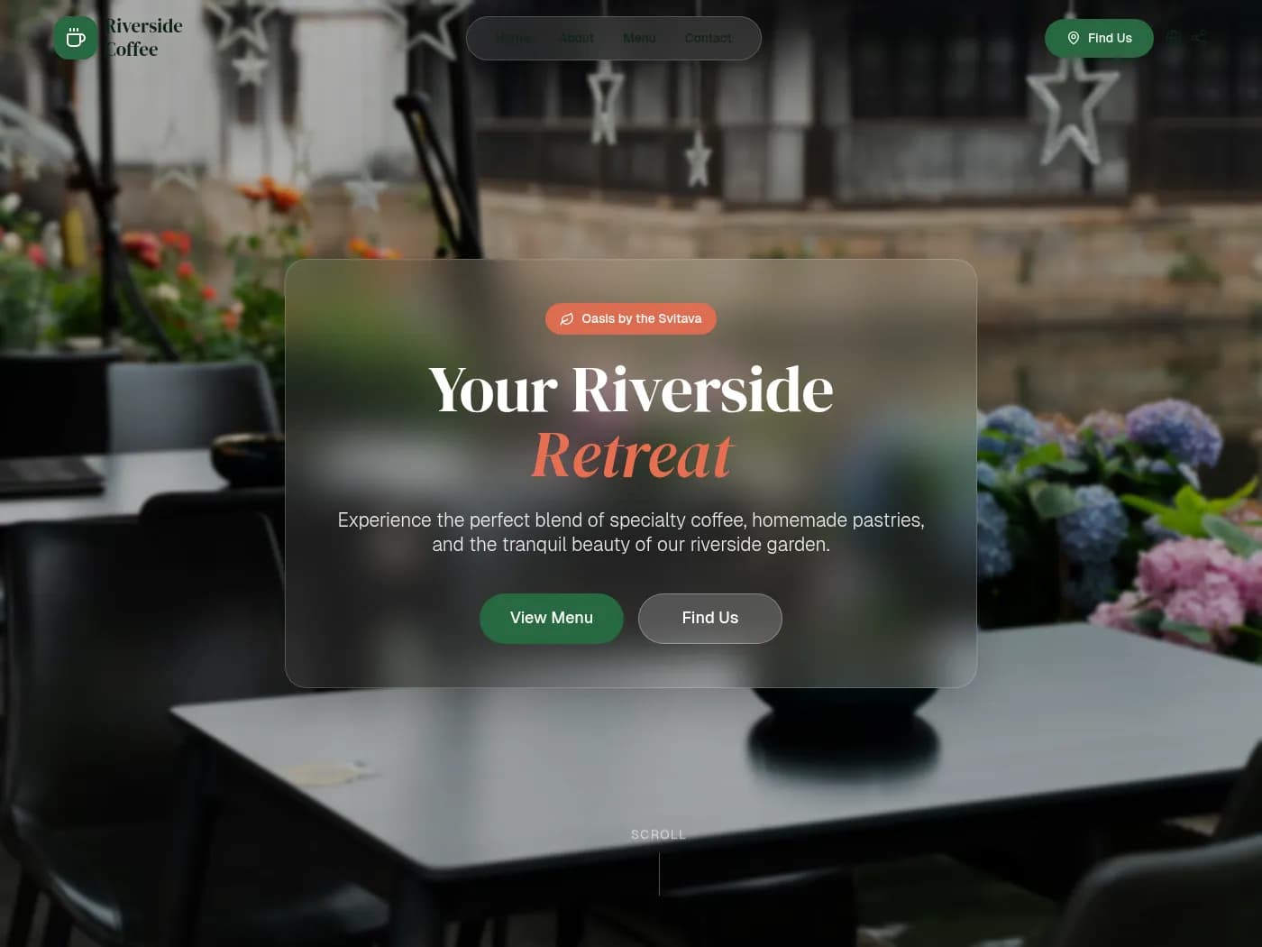 Riverside Coffee Website