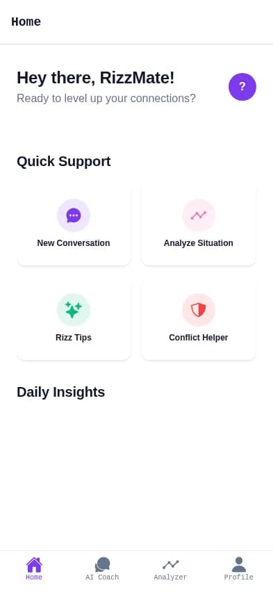 RizzMate AI Coach