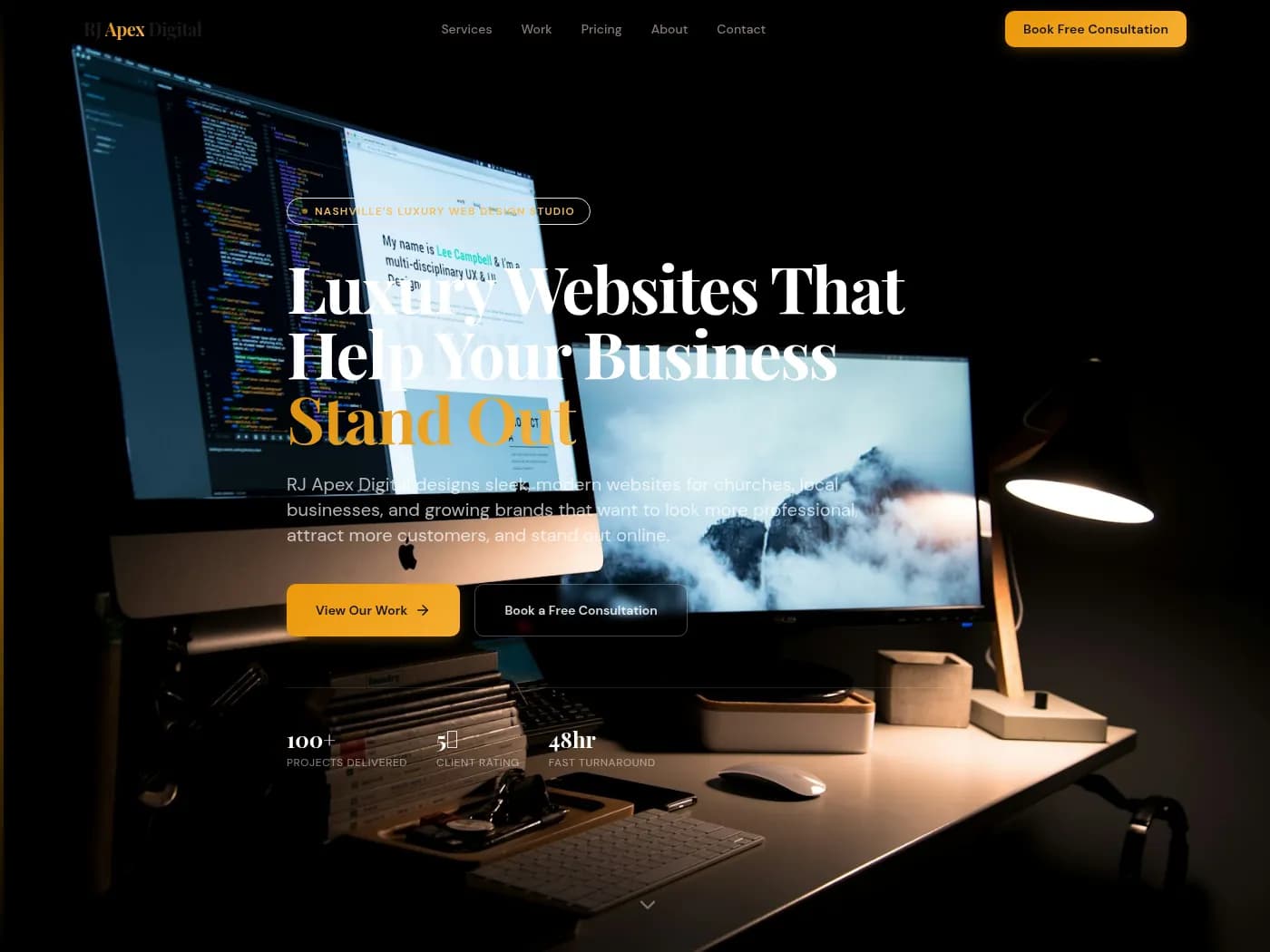RJ Apex Website Studio