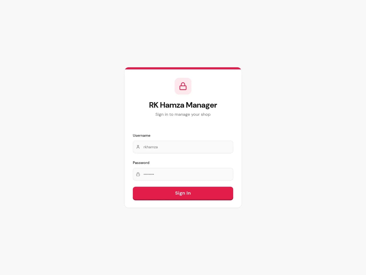 RK Hamza Repair Manager