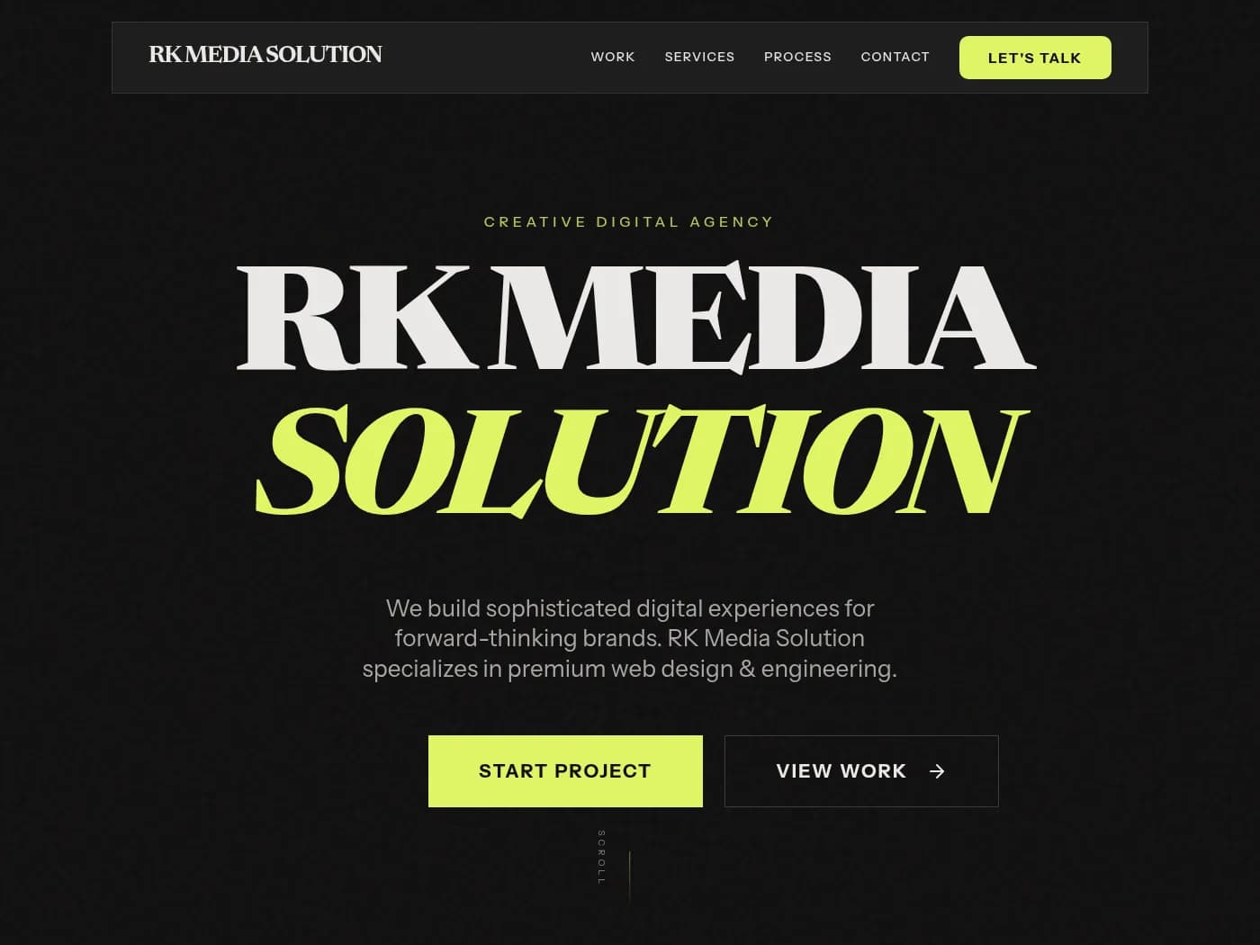 RK Media Landing