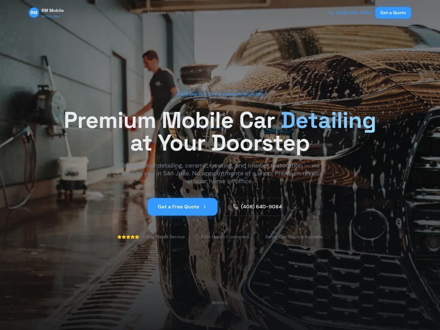 RM Detailing Web Presence