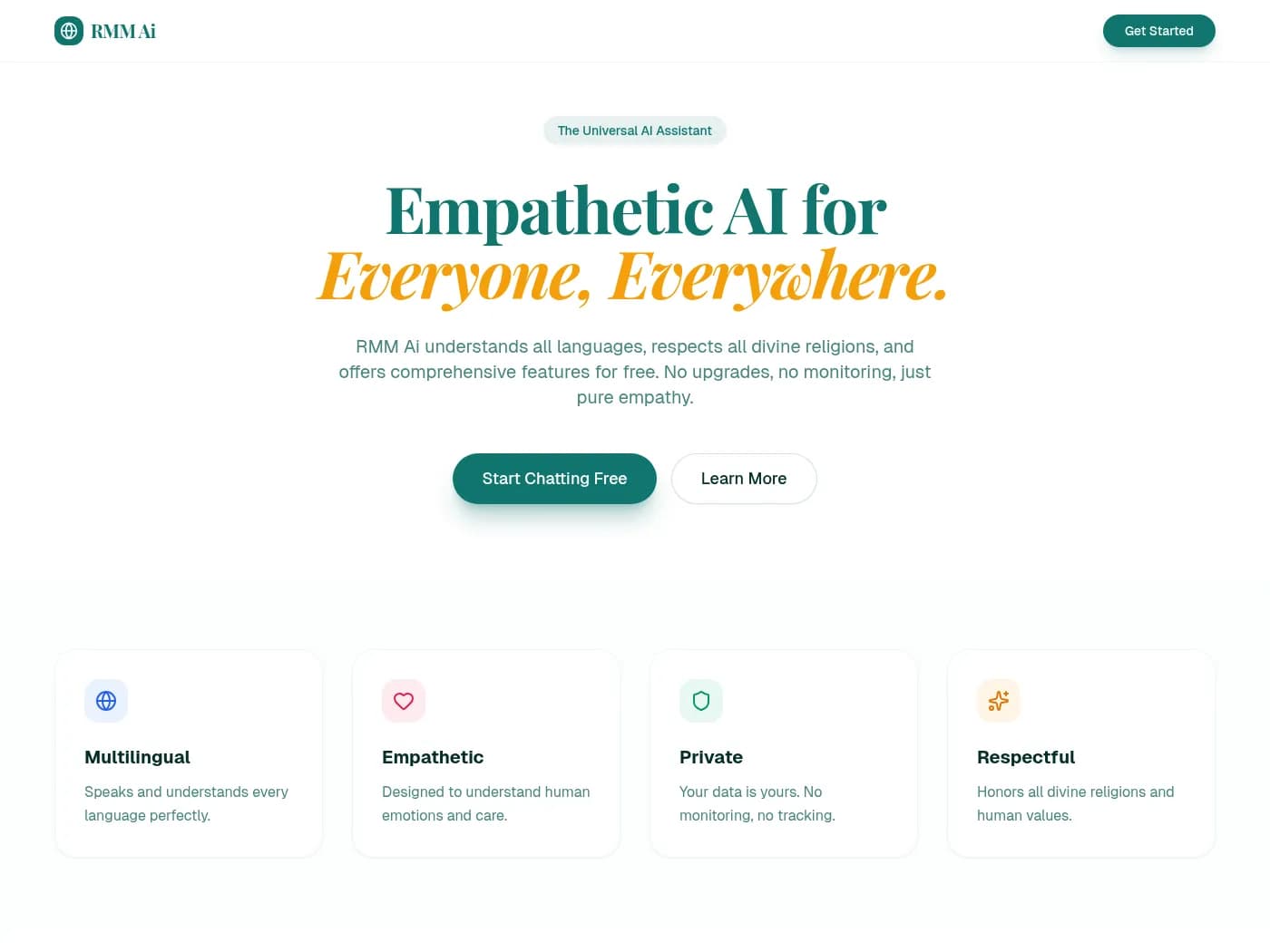 RMM Ai Universal Assistant