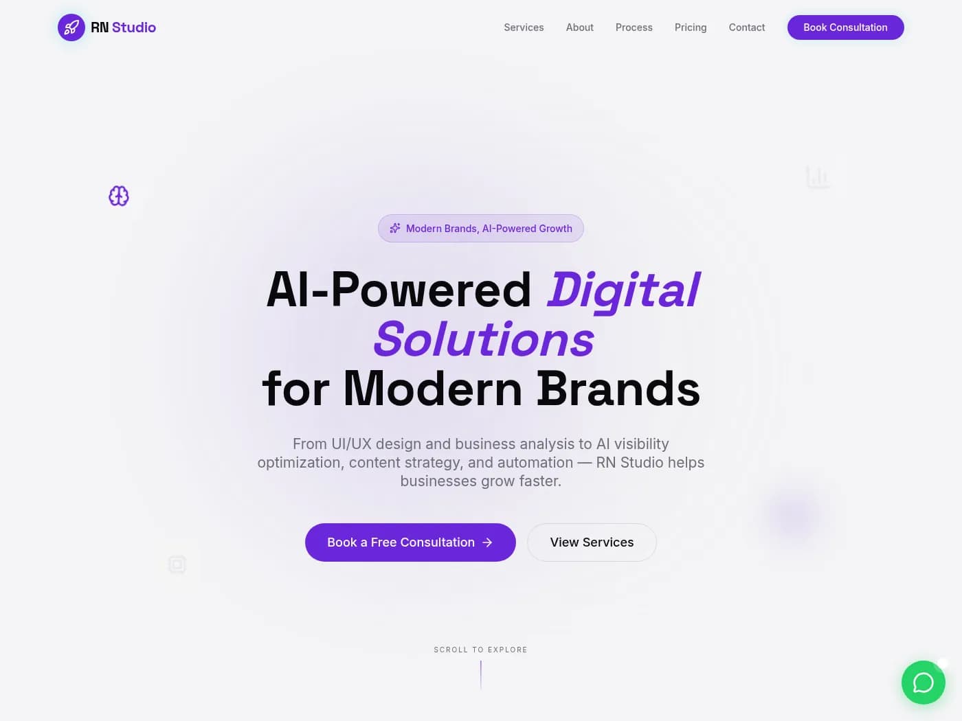 RN Studio Agency Site