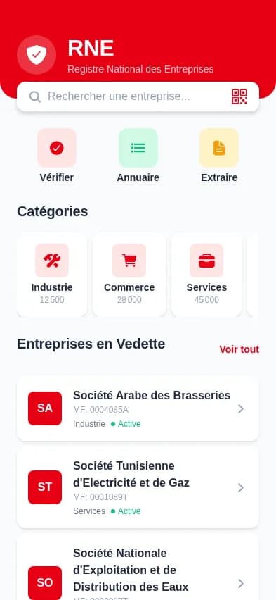 RNE Mobile Portal