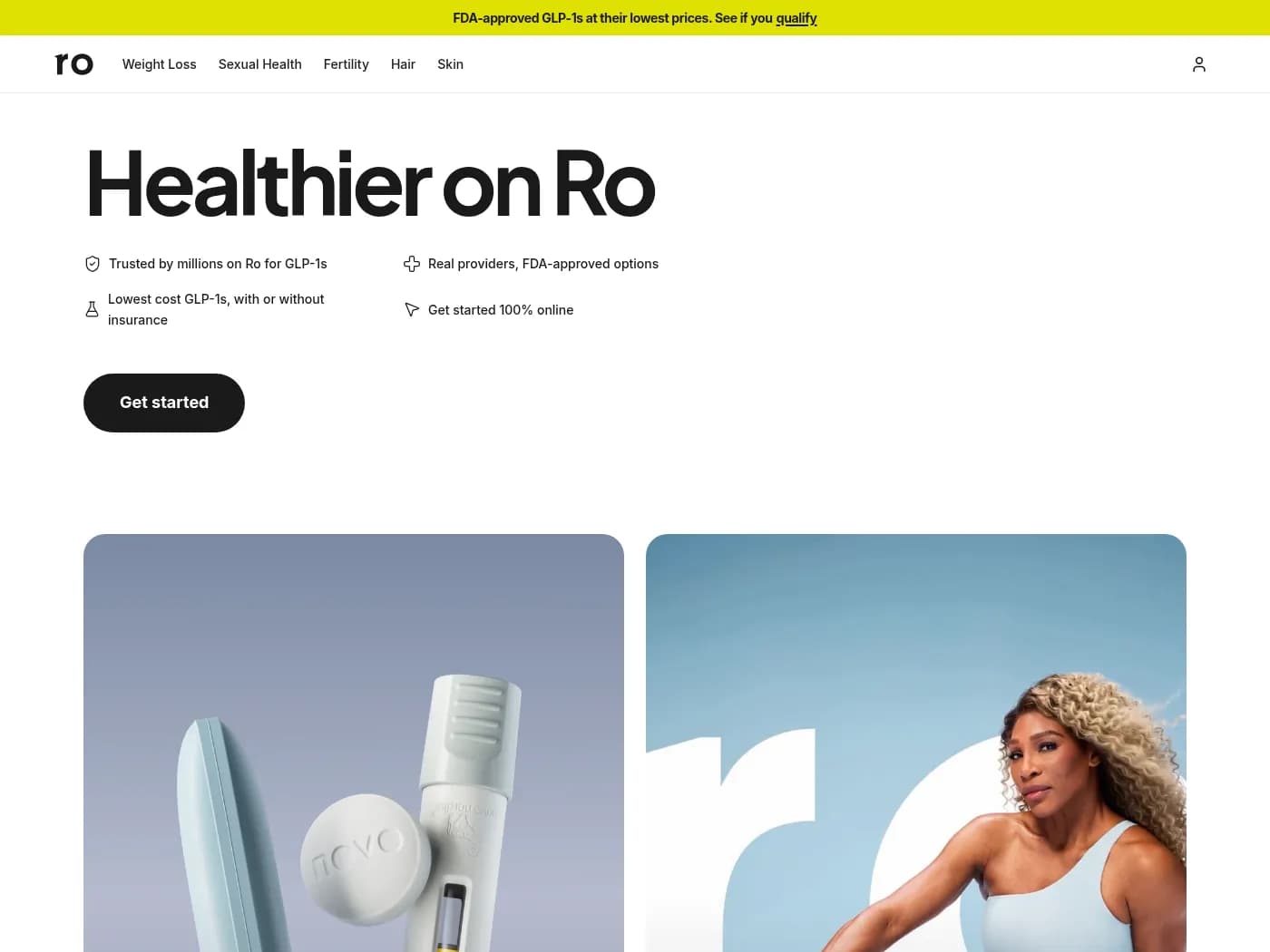 Ro.com Clone Website