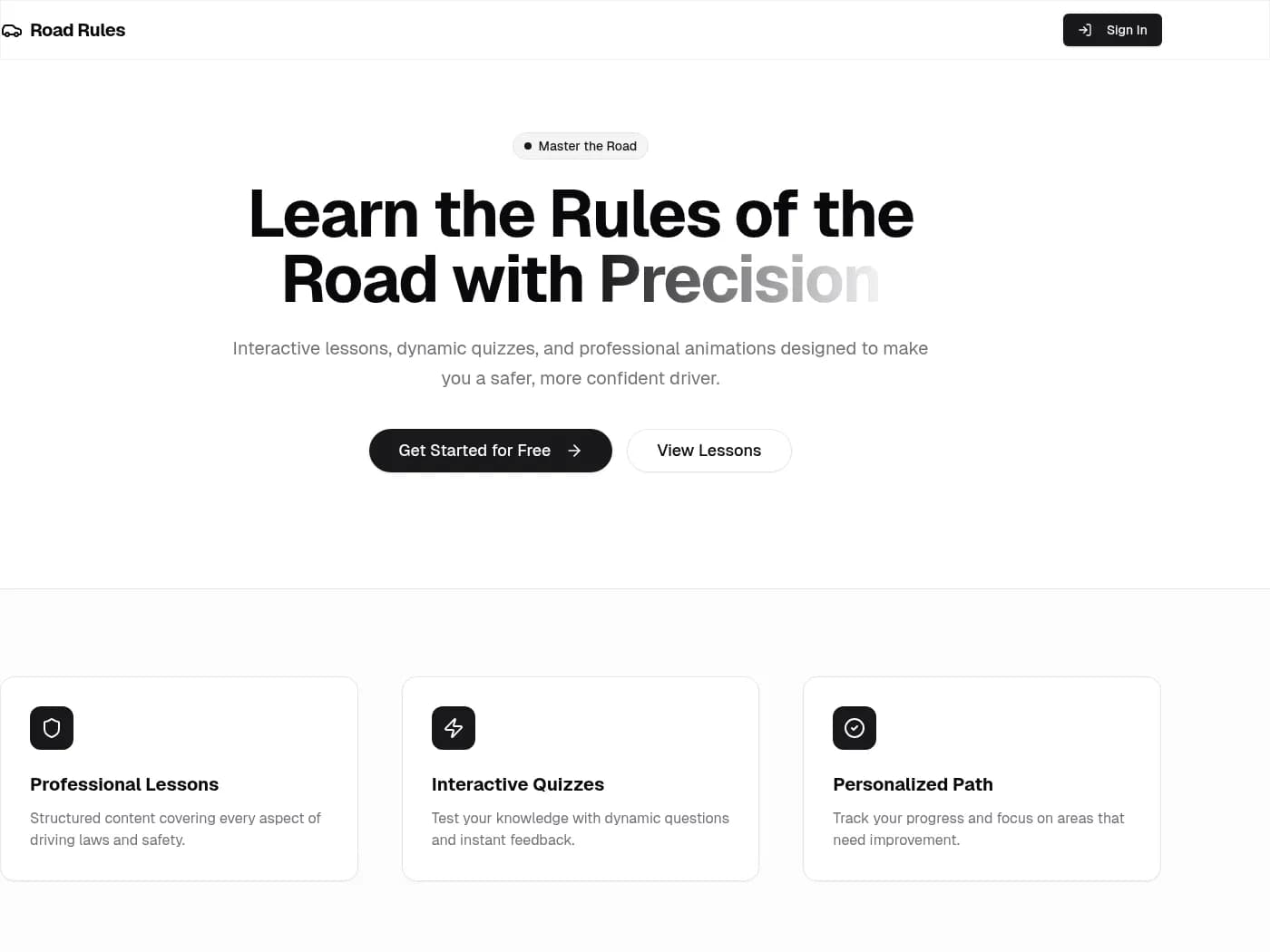Road Rules Academy