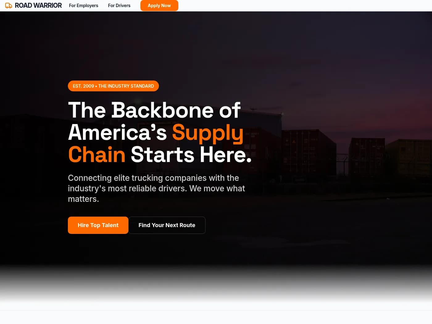 Road Warrior Staffing Site