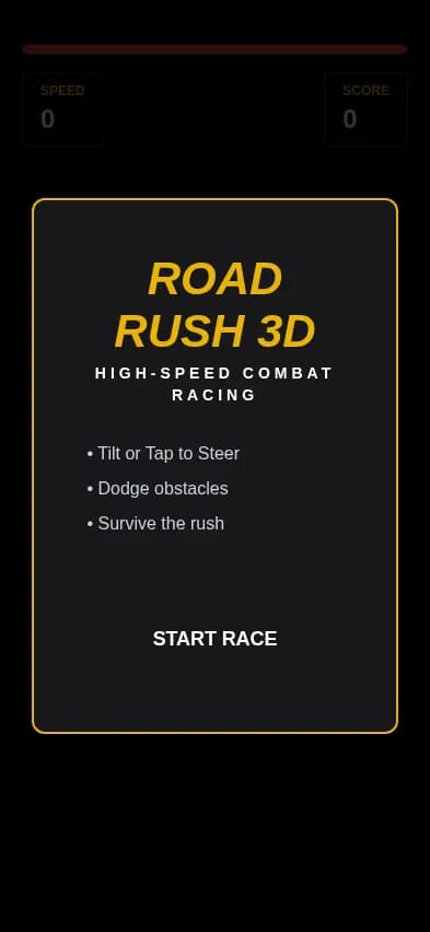 RoadRush 3D Racer