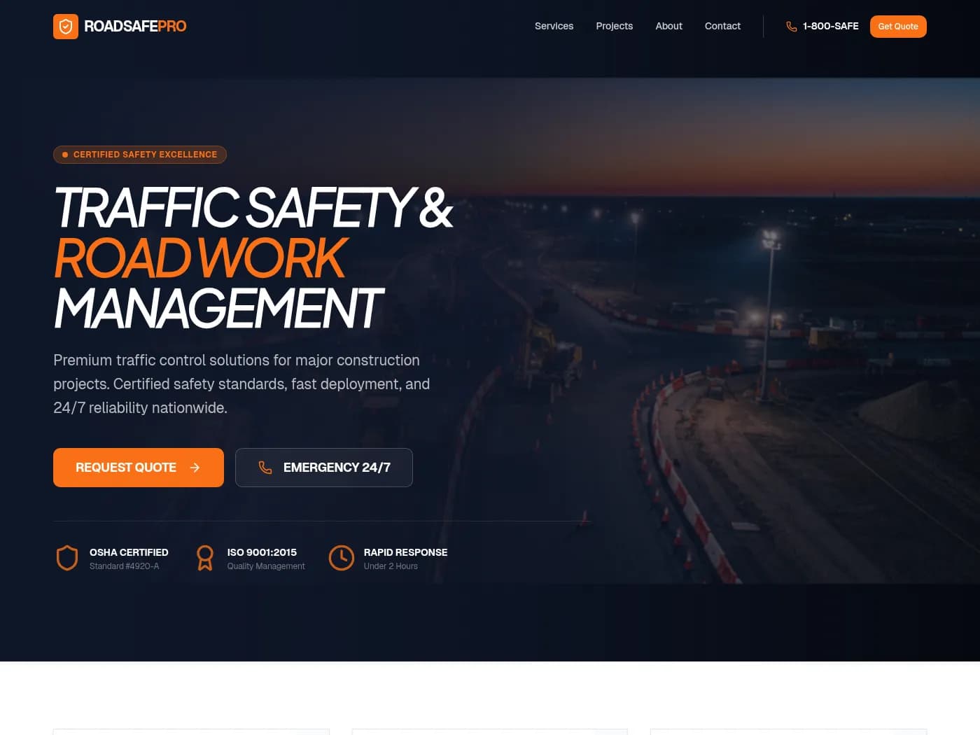 RoadSafe Pro Website
