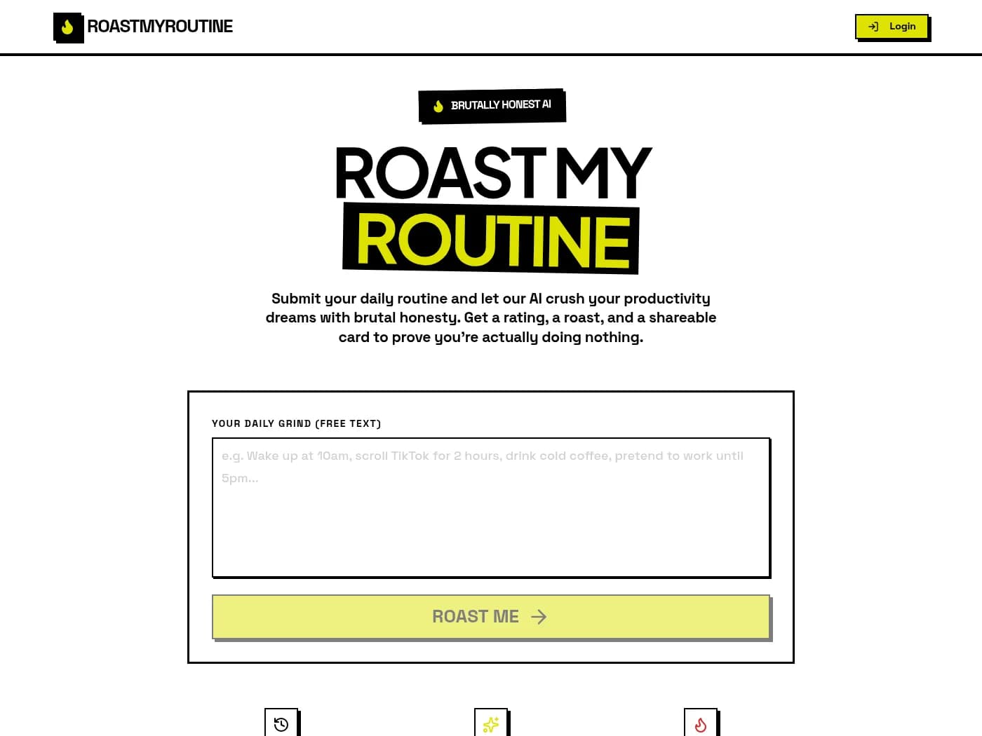 RoastMyRoutine