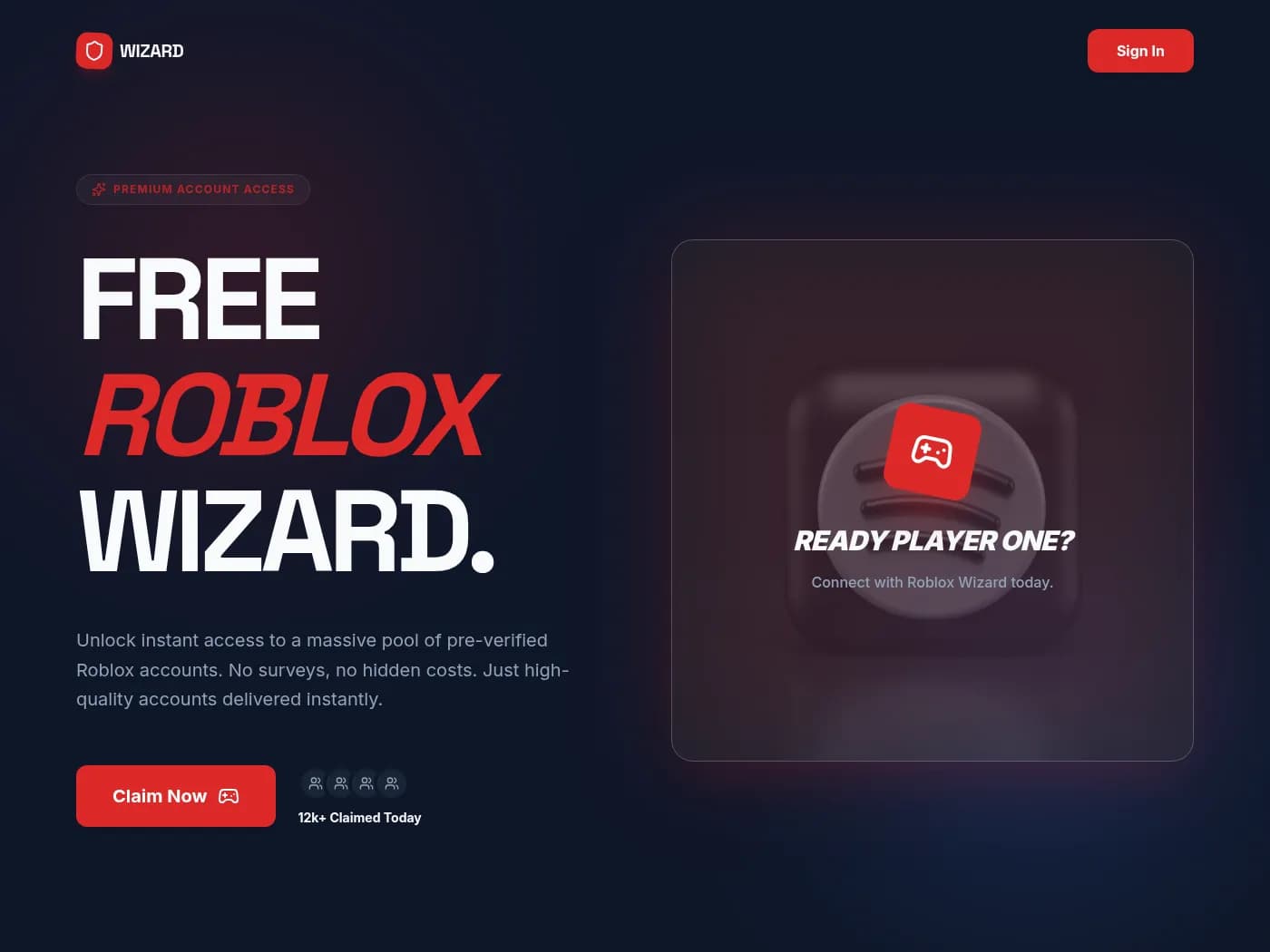 Roblox Account Wizard
