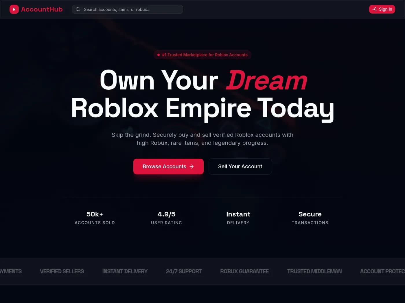 Roblox Account Hub