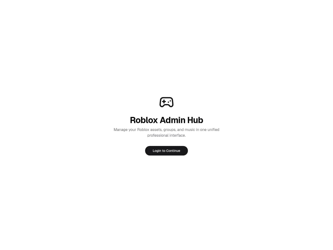 Roblox Admin Hub